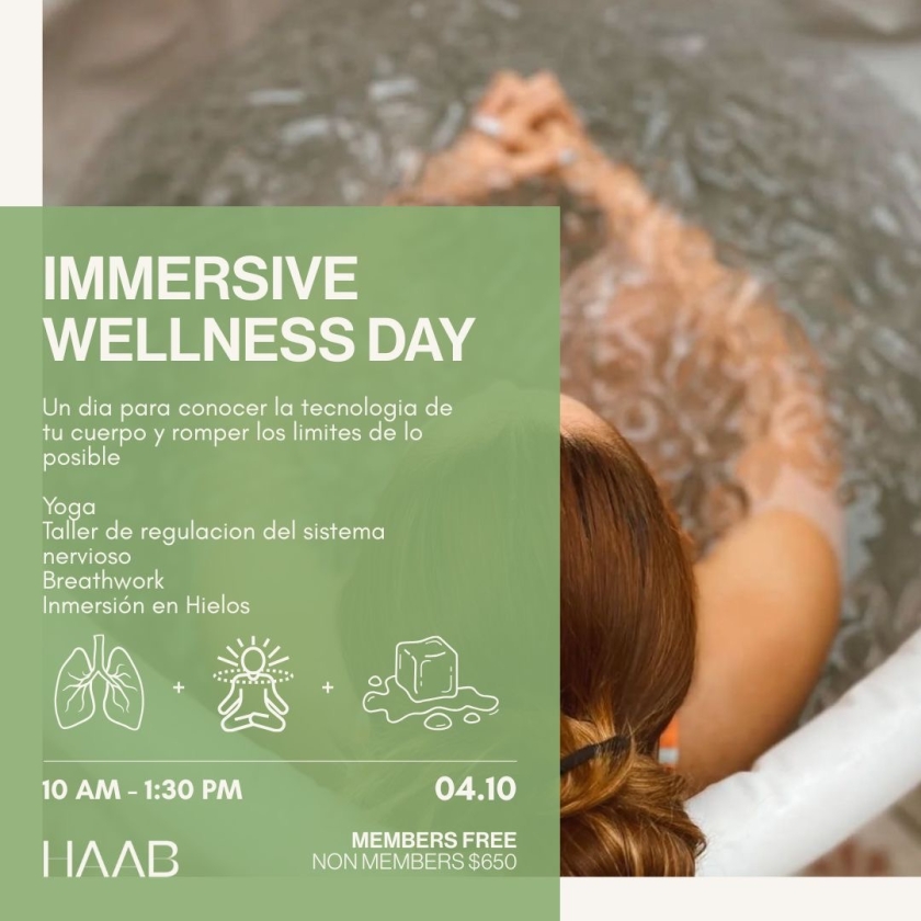 IMMERSIVE WELLNESS DAY - HAAB Project